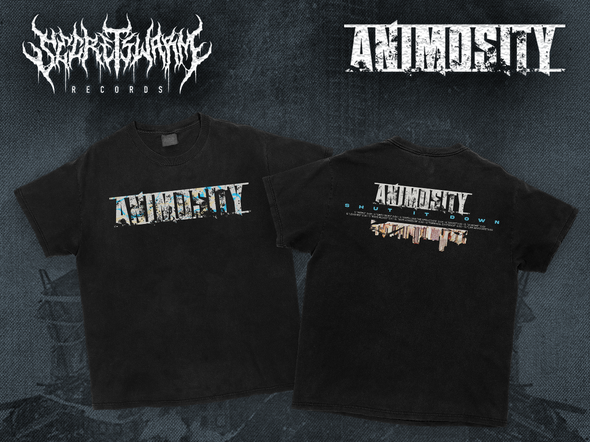 Animosity Logo Tee – Secret Swarm Records